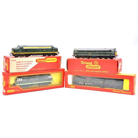 Lot 116 Four Triang Oo Gauge Locomotives Boxed