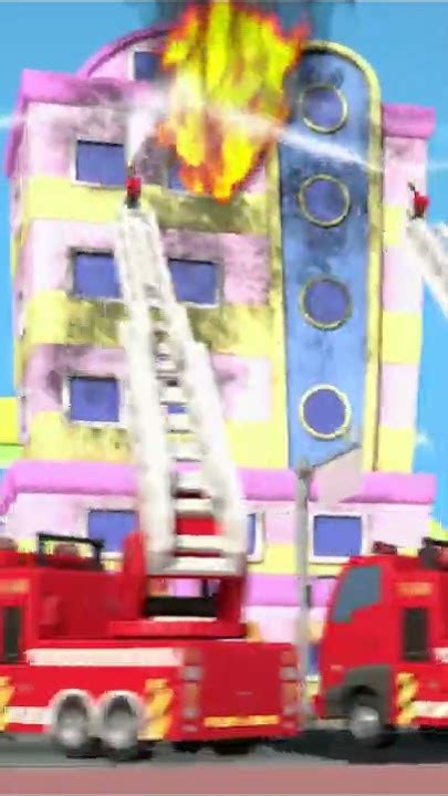 용감한 자동차 L 출동 슈퍼 소방차 프랭크가 도시를 구해요 소방차 Shorts Youtube