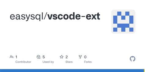 Github Easysqlvscode Ext