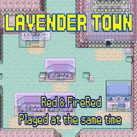 Pokemon Red Lavender Town