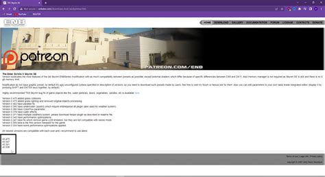 enhanced natural beauty guide how to install enb for skyrim