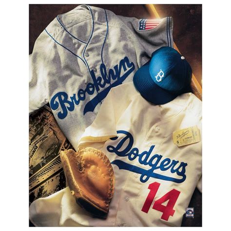 Los Angeles Dodgers 11 X 14 Vintage Collage Wall Decor