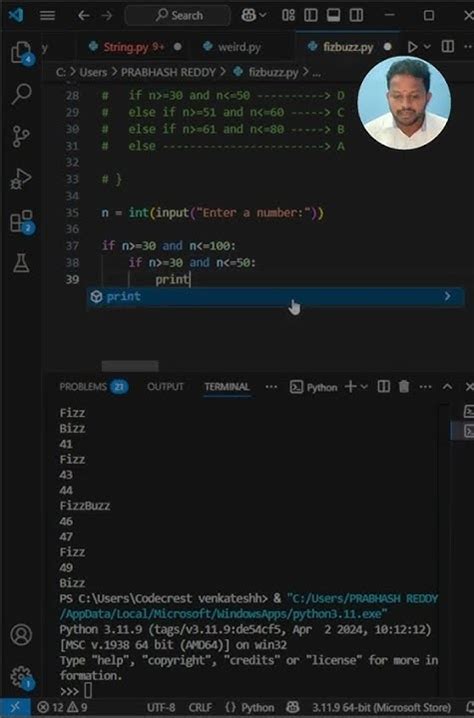 How If Else Works In Python In One Example Coding Codeprep Pythonlife Programming Code