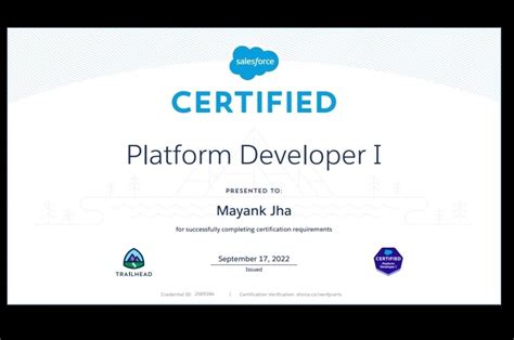 Mayank Jha On Linkedin Salesforce Certification Trailblazer 30