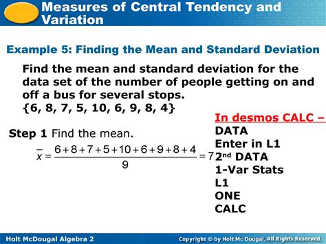 6 1 Measures Of Central Tendencies Spread Pptx