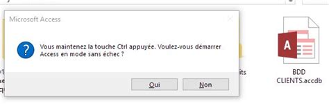AC 2010 Impossible Douvrir Le Code VBA VBA Access
