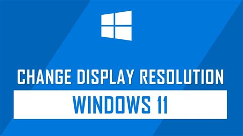 How To Properly Change Display Resolution On Windows YouTube