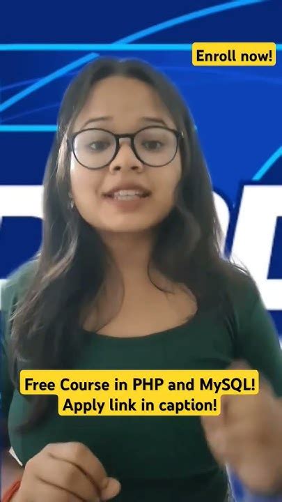 Learn Php And Mysql Free Course For Web Application And Web Development Freecourse Shorts
