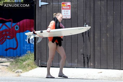 Robin Wright And Husband Clement Giraudet Go Surfing For The Day In