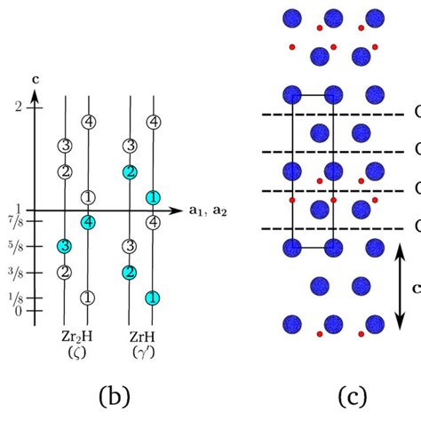 A Crystallographic Structure Of α Zr Showing The Tetrahedral Sites Download Scientific