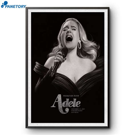Adele Caesars Palace Las Vegas Nv Nov 1 2 2024 Poster 2026