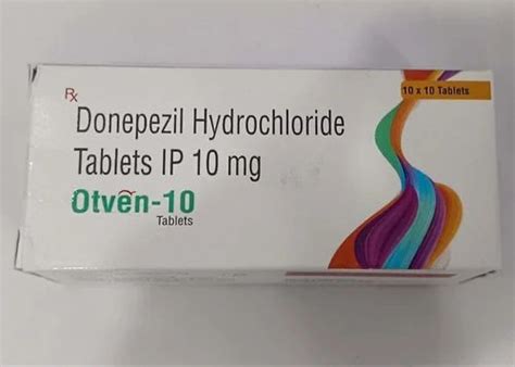 10 Mg Donepezil Hydrochloride Tablets Ip At Rs 1600box Donepezil