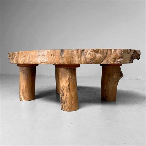 Japanese Log Table 1950s For Sale At Pamono