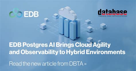 Andy Slater On Linkedin Edb Postgres Ai Hybridcloud Thoughtleadership Databaseinnovation