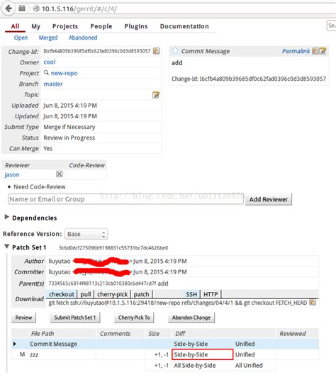 centos下gerrit代码评审服务器的搭建与使用 centos怎么运行gerrit源码 csdn博客
