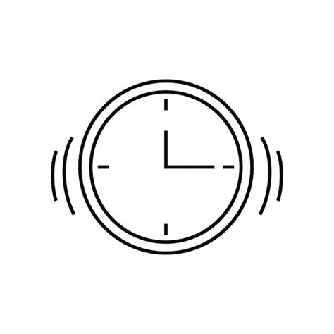 Premium Vector Clock Icon Time Management Concept Vector Illustration