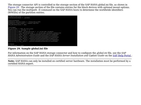 Sap Hana I File Storage Configuration Best Practices For Sap Hana Tdi With Dell Unity