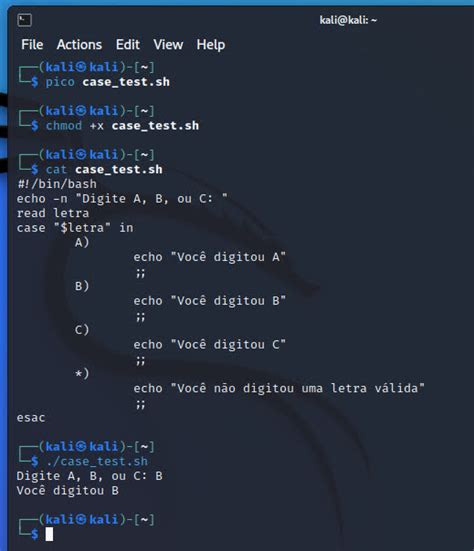 Aula 720 Exemplo If Else E Case Shellscript Limon Tec