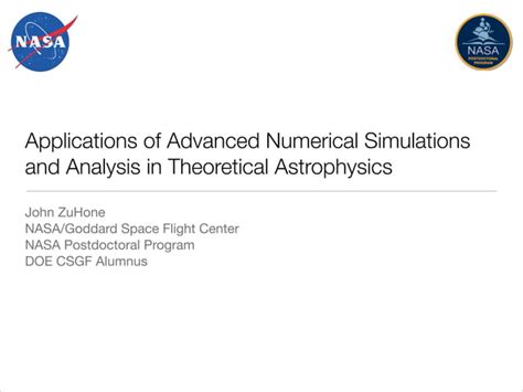 Applications Of Advanced Numerical Simulations And Analysis In