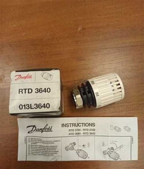 Danfoss термоэлемент Rtd 3640 013l3640 Festima Ru частные объявления