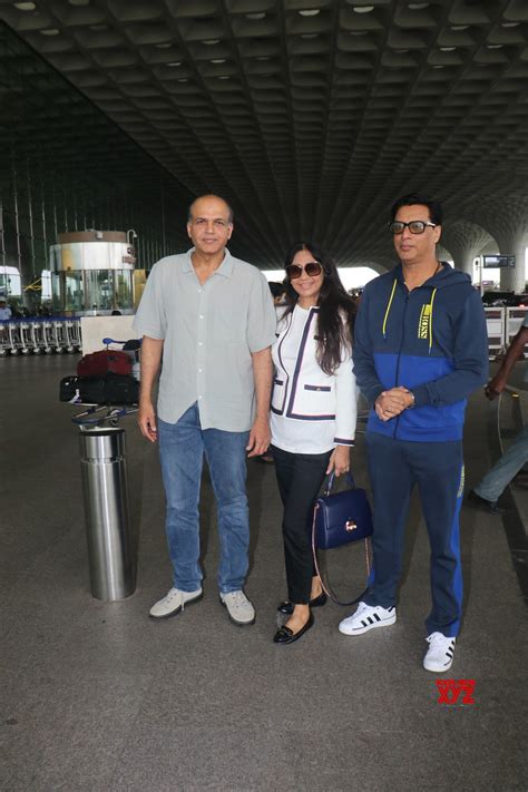 ashutosh gowariker and madhur bhandarkar spotted at airport departure