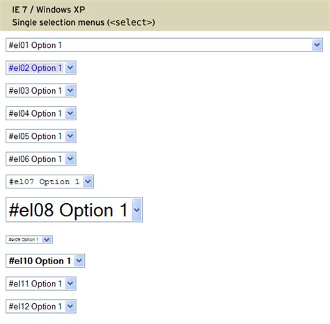 Styling Single Selection Menu Controls Select Elements With Css 456