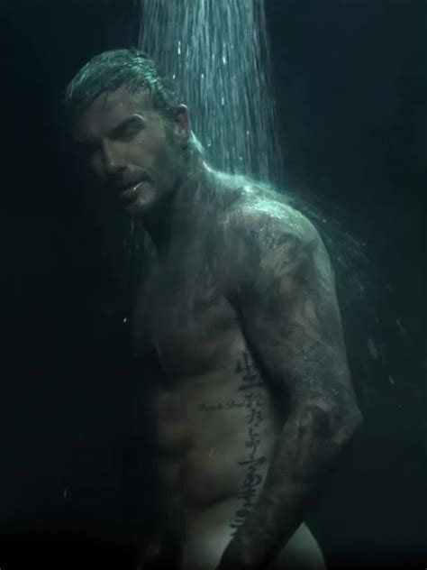 A List Star David Beckham Goes Naked For Steamy Photoshoot NT News