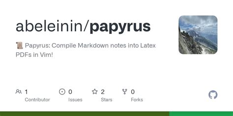 papyrus compile markdown notes into latex pdfs in vim r vim