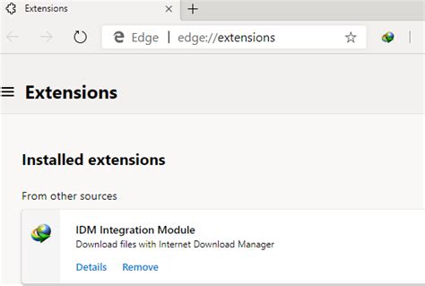 How to install IDM Extension in Chromium-based Microsoft Edge (Canary/Dev)-CSDN博客