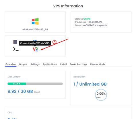 como acessar o vps pelo vnc hostmf