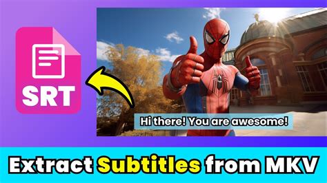 How To Extract Subtitles From MKV Video Step By Step Tutorial YouTube