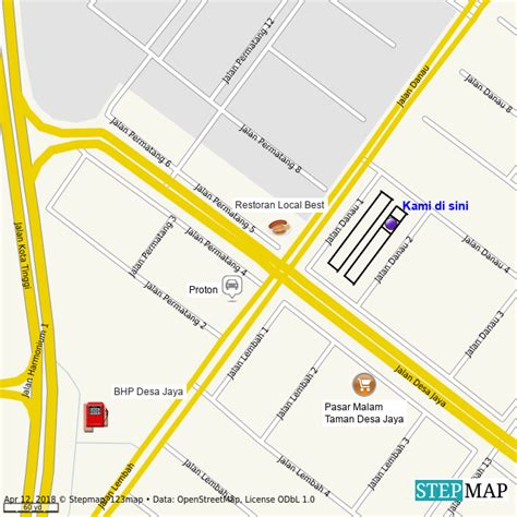 Stepmap Pelan Lokasi Landkarte Für World