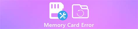How To Fix Memory Card Error With The Easiest Way