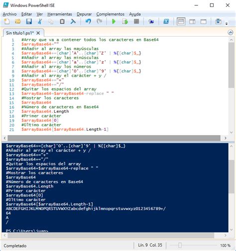 Tabla De Caracteres Base64 Operating Systems Scripting Powershell