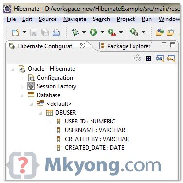 How To Generate Hibernate Mapping Files Annotation With Hibernate Tools Mkyong
