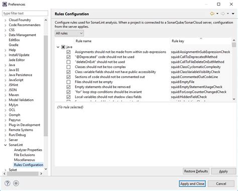 What Does The Squid Prefix Mean In Sonarlint Rules Stack Overflow