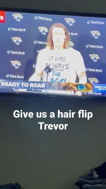 Trevor Lawrence Hair Flip Youtube