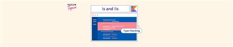 Is And Is In Kotlin Scaler Topics