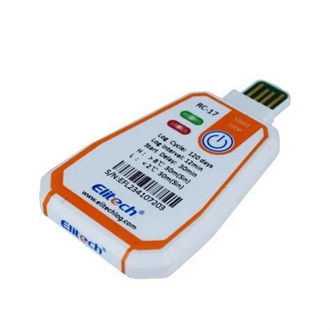 elitech rc 17 disposable single use temperature data logger at rs 655