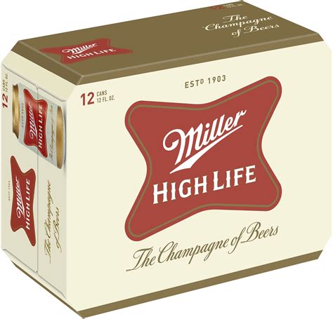 Miller High Life 24 Pack Of 12 Oz Can