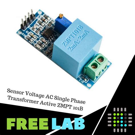 Jual Zmpt101b Sensor Tegangan Ac Listrik 110 250 Ac Voltage Sensor Trafo Shopee Indonesia