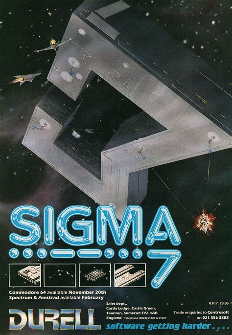 Sigma Seven Commodore Game Download Disk Tape Music Lemon