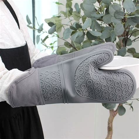 실리콘 주방 오븐 바베큐 냄비 특장형 장갑 그레이 2p 홈플러스 택배배송