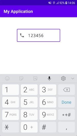 android set width of textinputedittext to n characters stack overflow