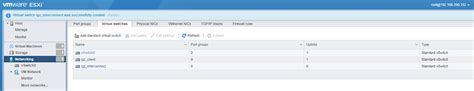 Configuring Virtual Networking Vsphere Iguazio