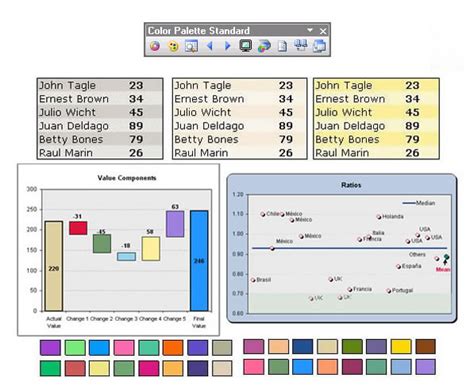 Color Palette For Excel 3 2 0 Screenshots
