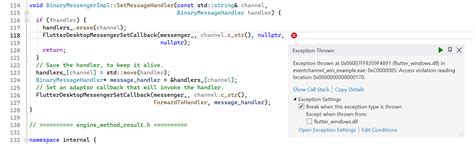 Calling EventChannel SetStreamHandler In Plugin Destructor Causes Crash Issue