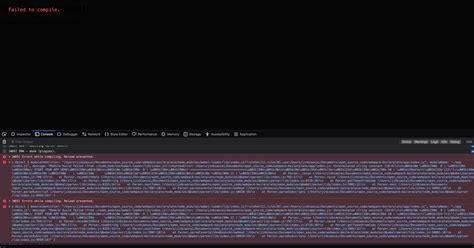 Webpack 5 Dev Server Doesnt Show Detail Error In Overlay · Issue 2786