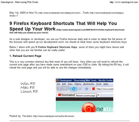 how to create a simple print css for your site