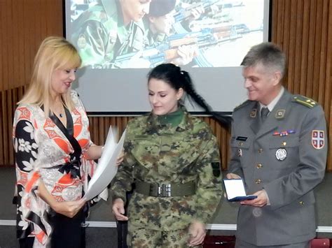 City Municipality Of Palilula Niš Military Service Soldiers Are Given Letters And Badges Of